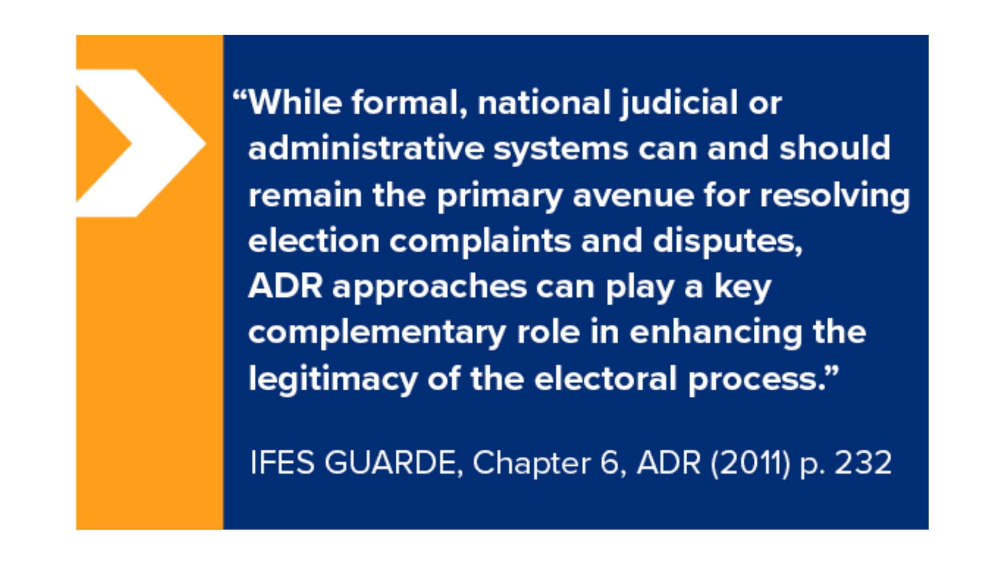 Ch. 1: Introduction | IFES - The International Foundation for Electoral ...