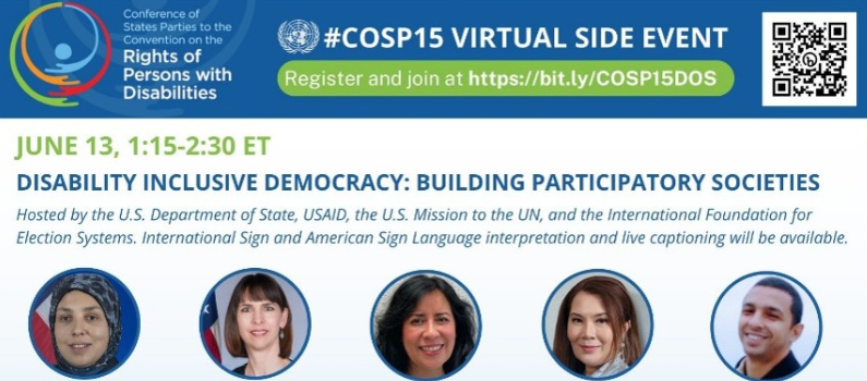 Disability-Inclusive Democracy: Building Participatory Societies | IFES ...