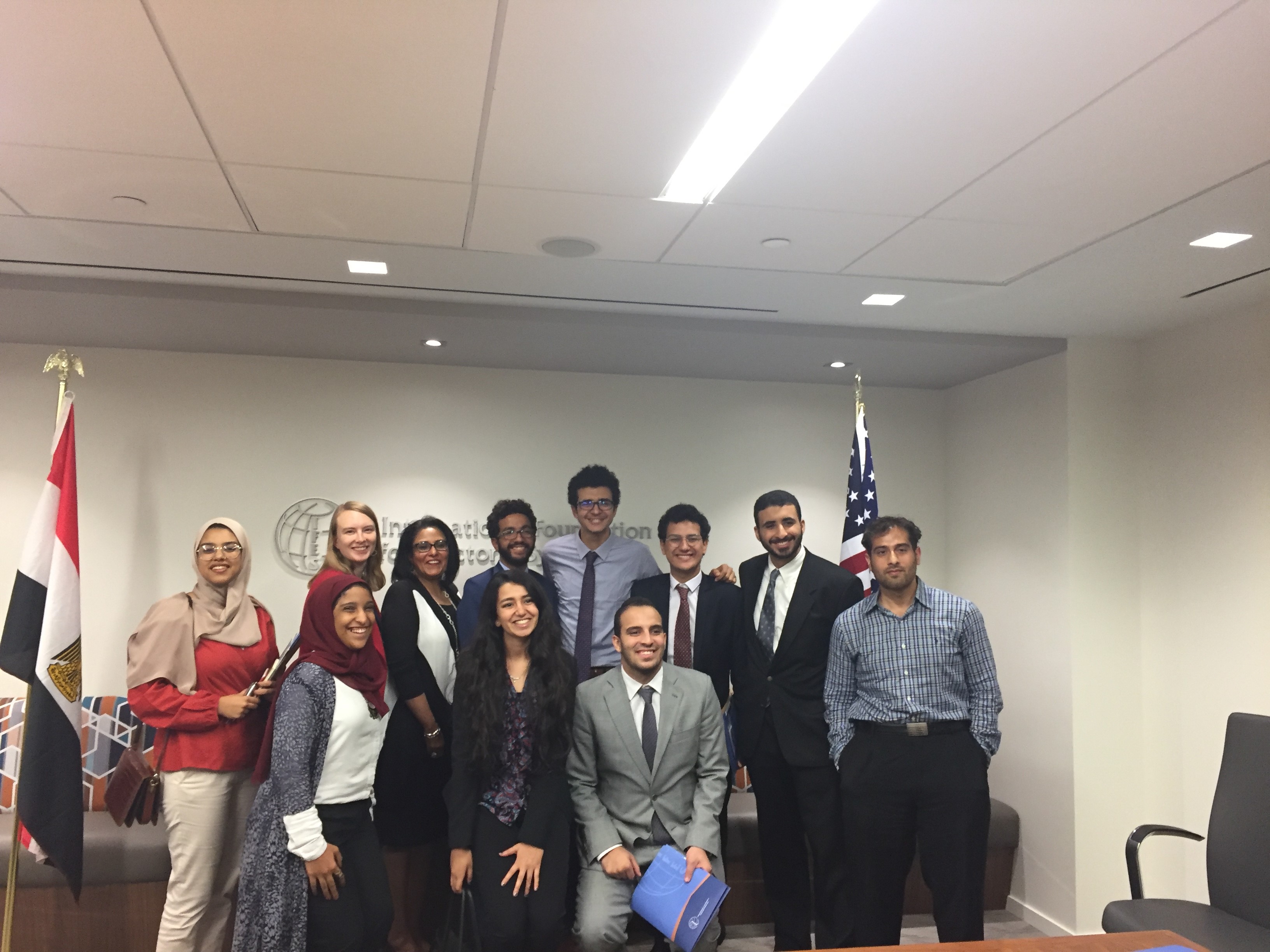 Egyptian Students Visit IFES as Part of ACYPL Exchange Program | IFES - The International ...