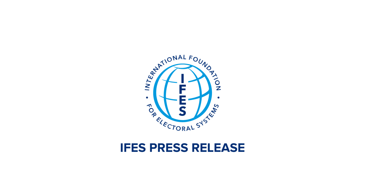 IFES Announces Voluntary Election Integrity Guidelines for Technology ...