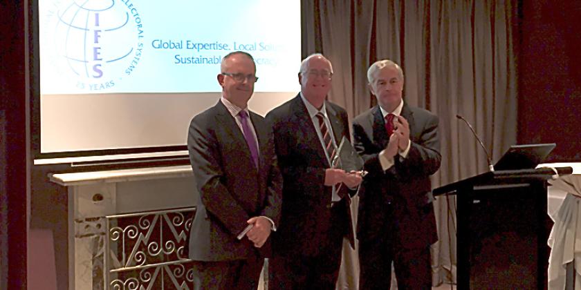 Michael Maley’s Remarks: 2015 Joe C. Baxter Award Ceremony | IFES - The ...